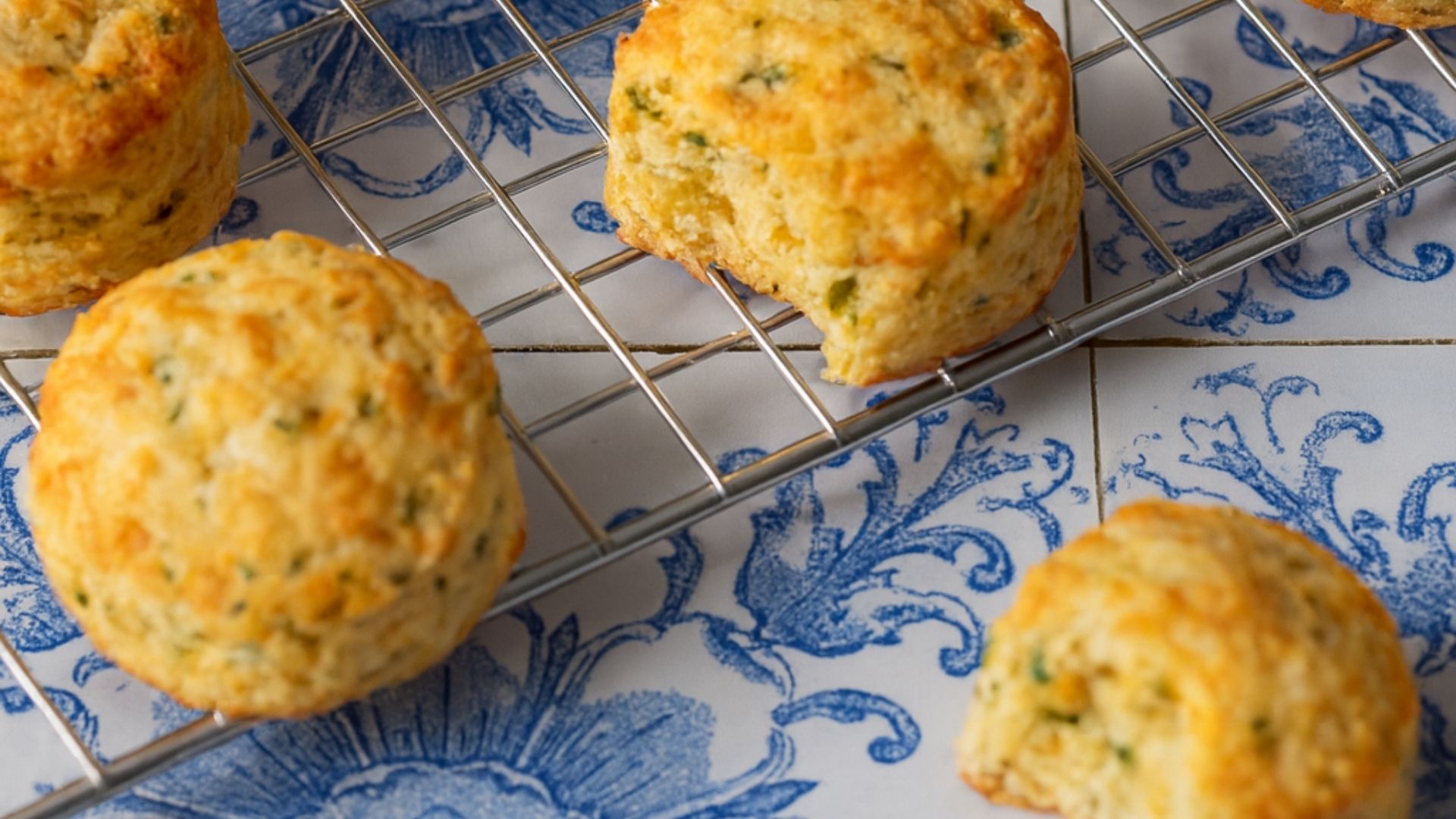 Savory Cheddar Herb Biscuits (with a Holiday Twist) - The Bite